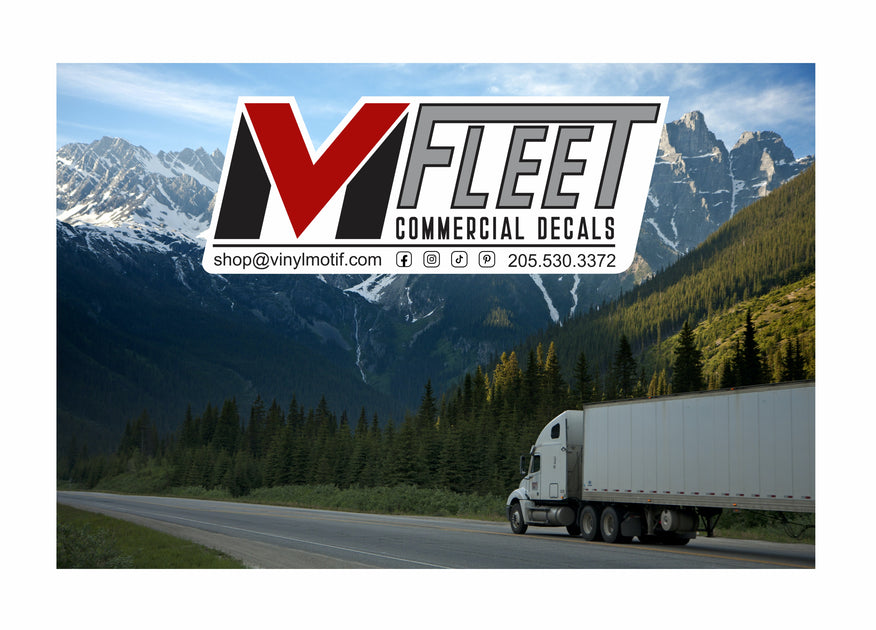 VM Fleet Commercial Vehicle Decals – Vinyl Motif, LLC