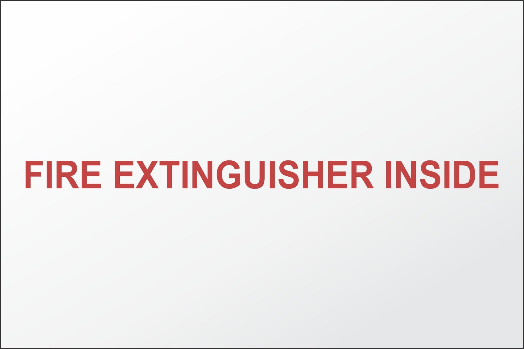 Fire Extinguisher Inside Decals (Set of 2) – Vinyl Motif, LLC